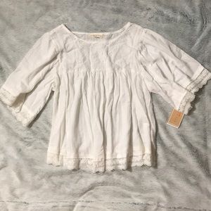 Copper Key | Tops | Copper Key White Shirt | Poshmark